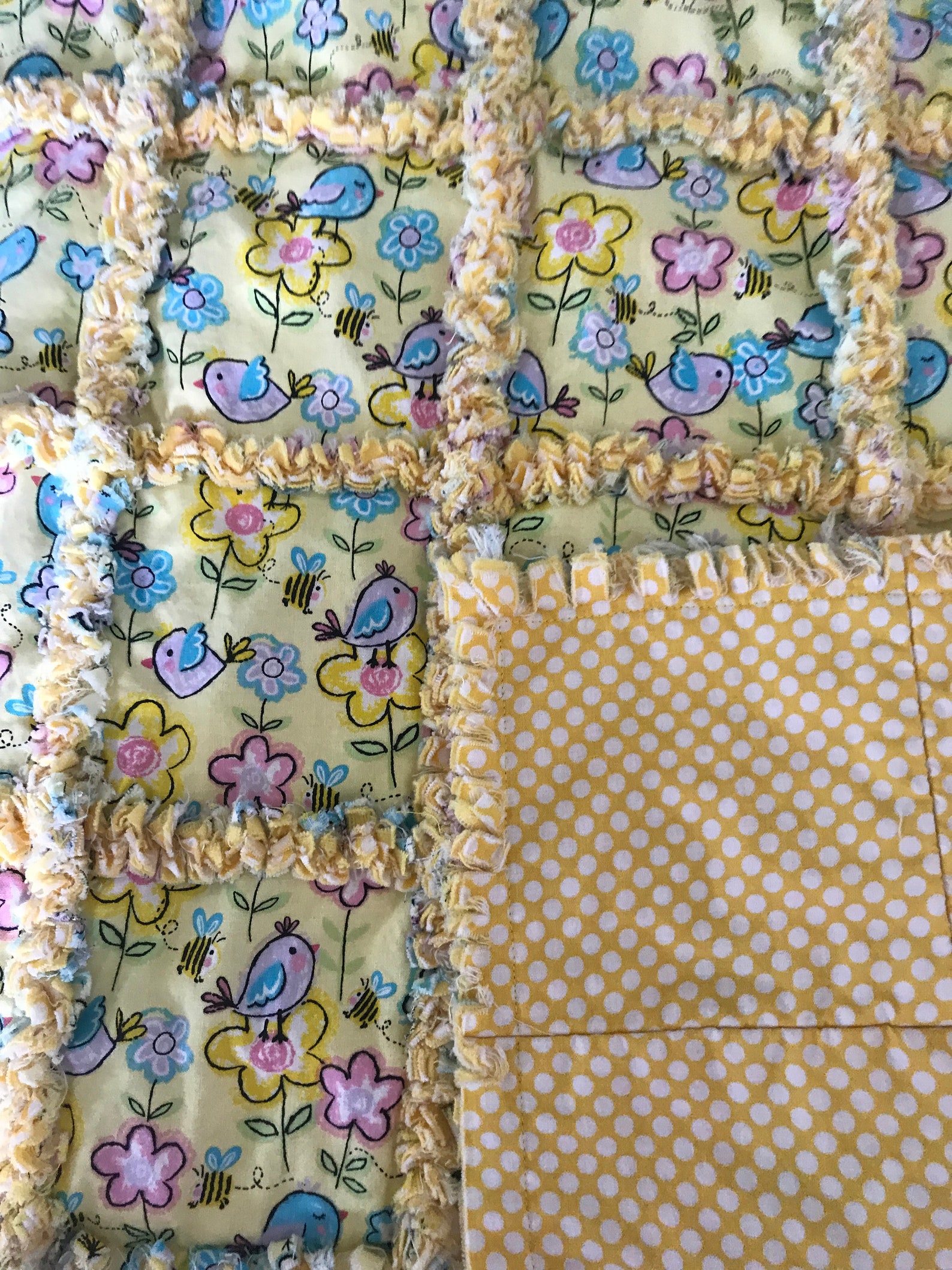 Baby Rag Quilt - Etsy