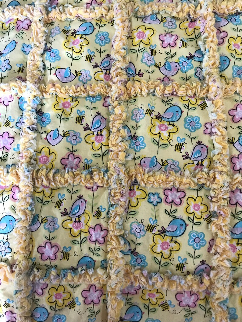 Baby Rag Quilt - Etsy