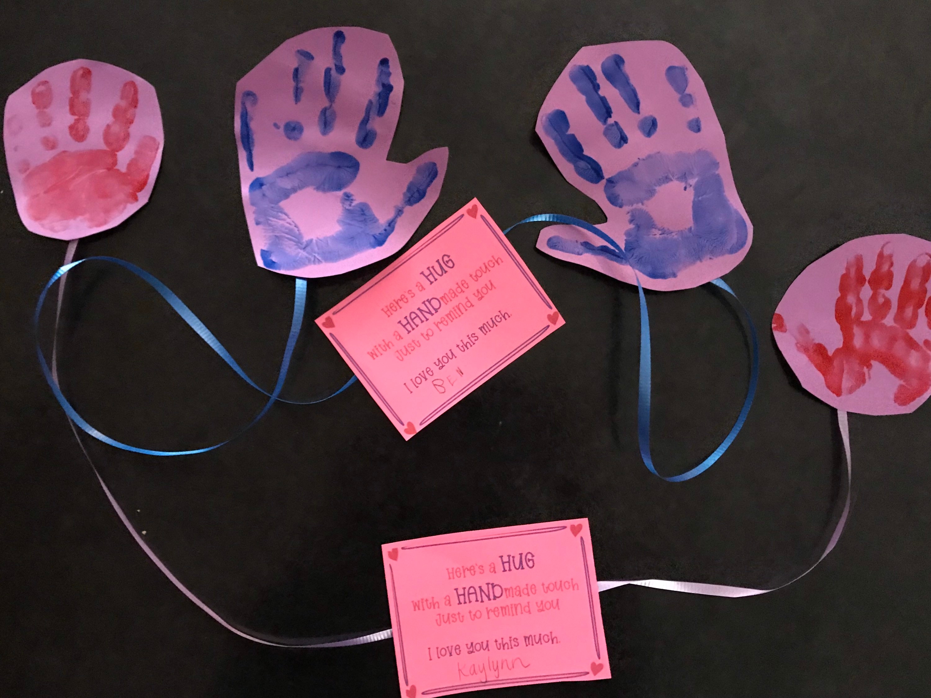 Instant Download/printable -here's a HUG With a Handmade Touch, Just to ...