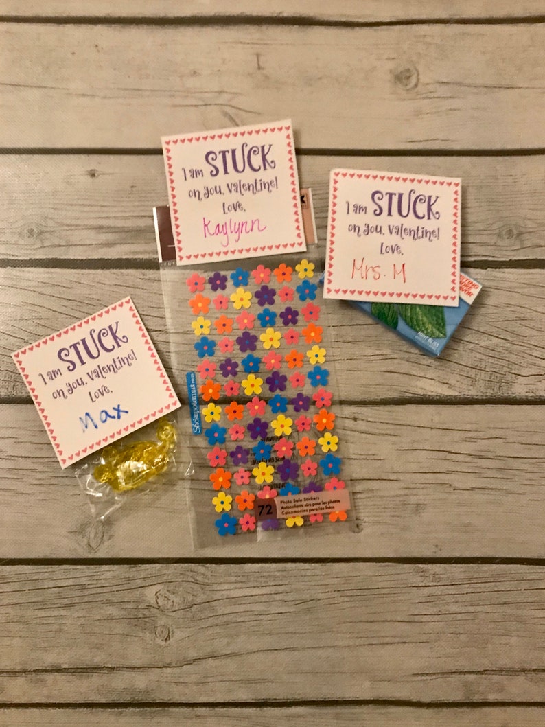 Instant Download/printable I Am Stuck on You Valentine - Etsy