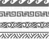 Tribal Borders Maui Cookie Stencil | Etsy