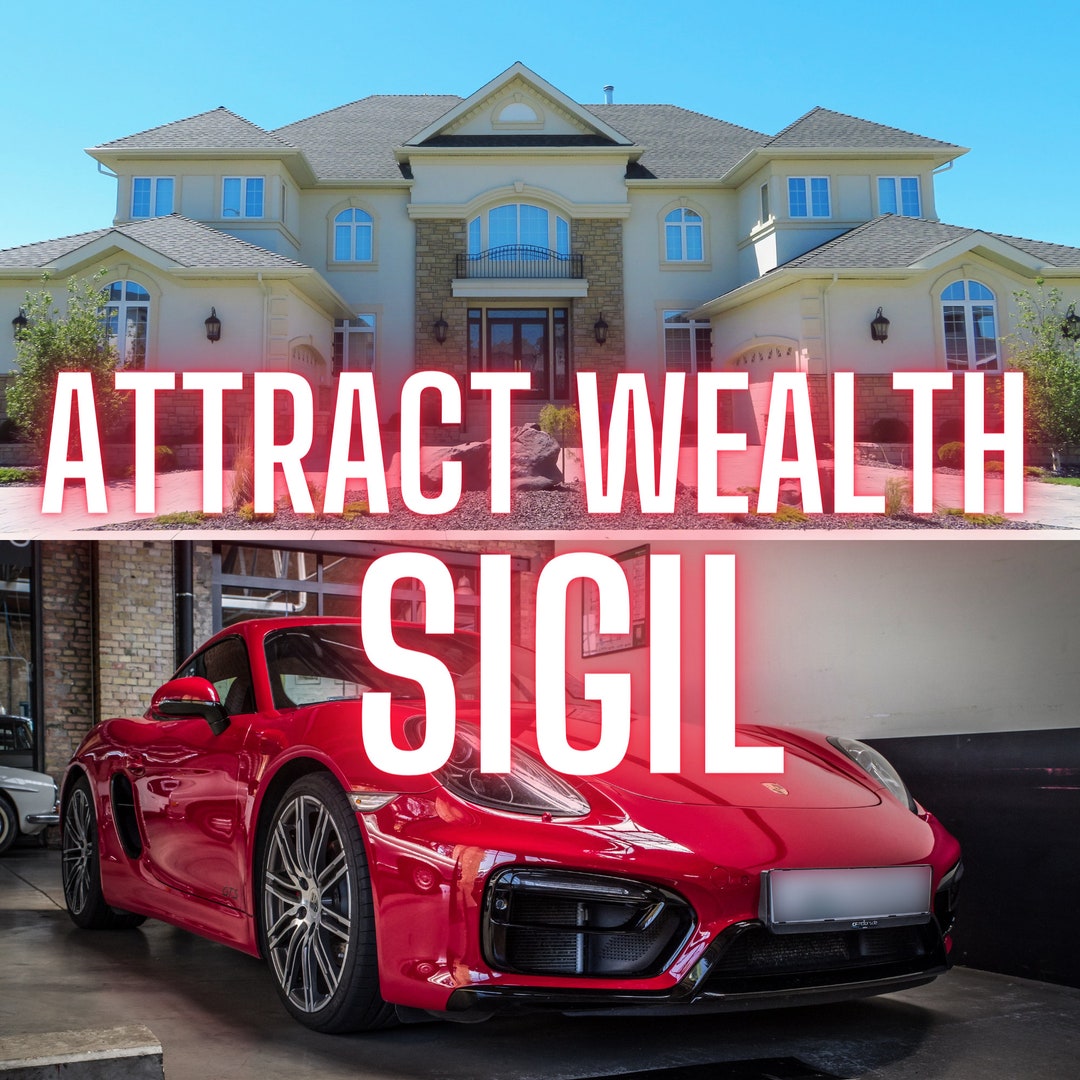 Attract Wealth Sigil,abundance SIGIL, Financial Success Spell ...