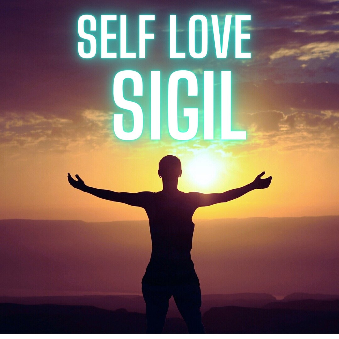 Self-love SIGIL, Empowerment Magic Spell, Printable Witchcraft Grimoire ...
