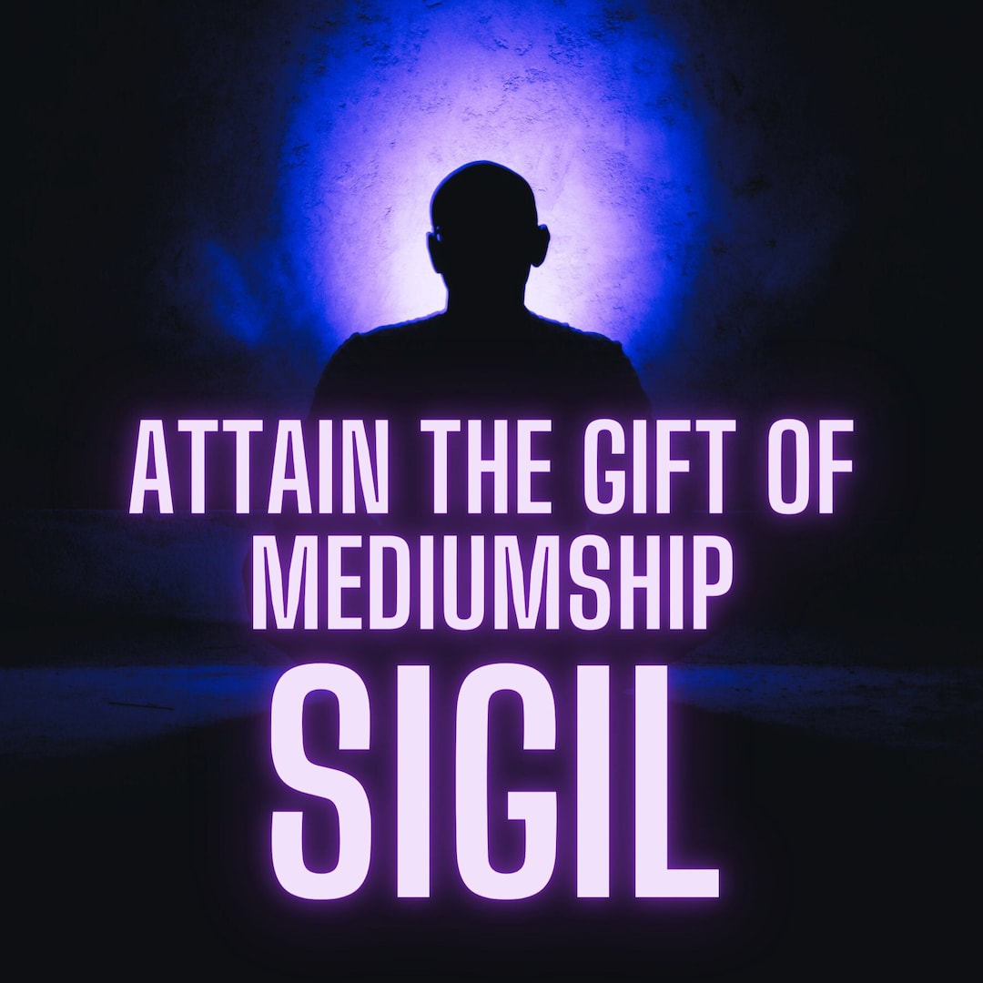 Gift of Mediumship SIGIL, Mediumship Spell, Printable Witchcraft ...