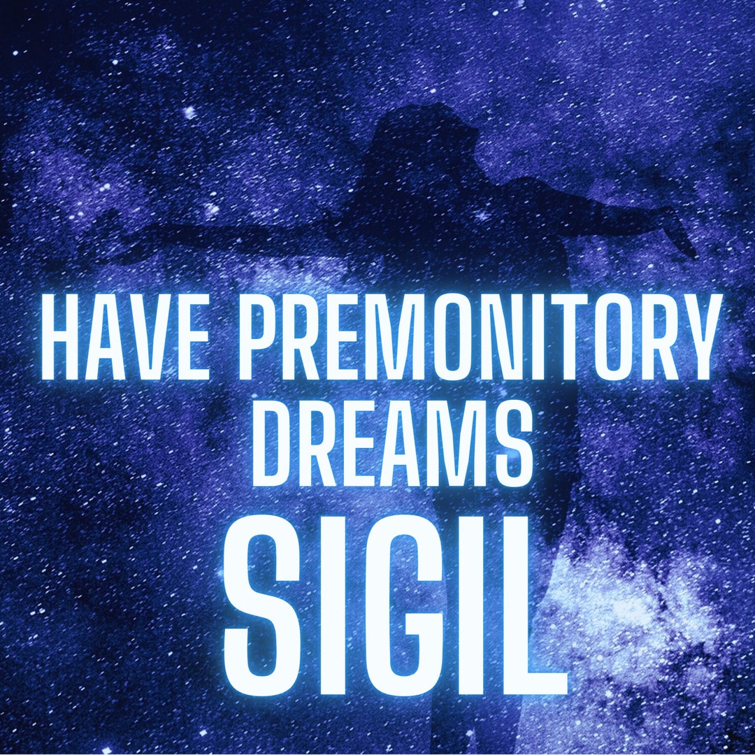 Premonitory Dreams SIGIL, Prophetic Dreams Spell, Printable Witchcraft ...