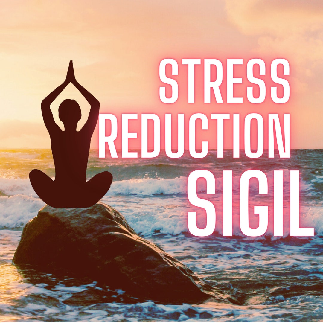 Stress Reduction SIGIL, Emotional Balance Spell, Printable Witchcraft ...