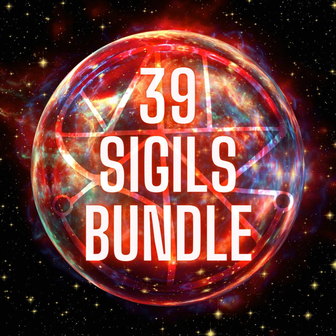 39 Powerful SIGILS Book of Shadows Printable Pages, Magic Grimoire ...