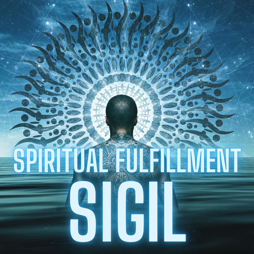Spiritual Fulfillment SIGIL, Inner Spirituality Spell, Printable ...