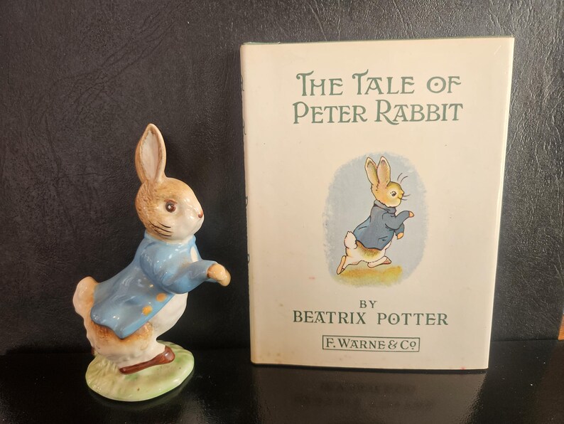 Peter Rabbit Beatrix Potter Vintage Figurine Plus Peter Rabbit ...