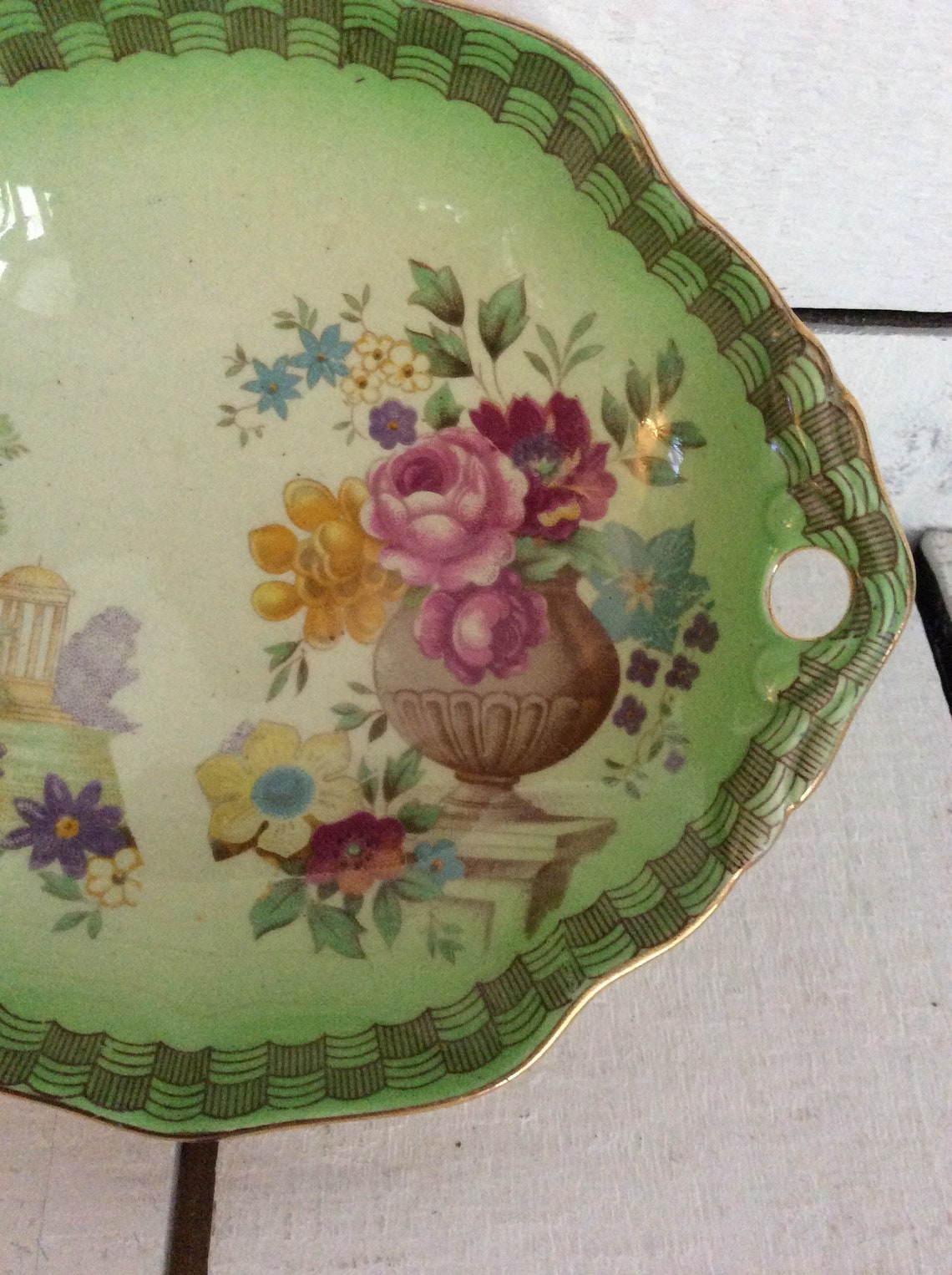 Vintage Royal Winton Small Dish Pattern Unknown Made in - Etsy
