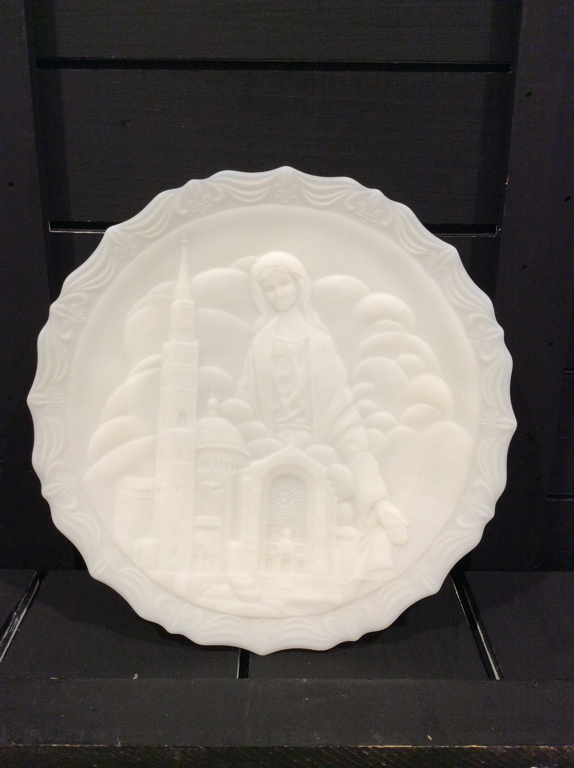 Fenton White Satin National Shrine of the Immaculate Conception Limited ...