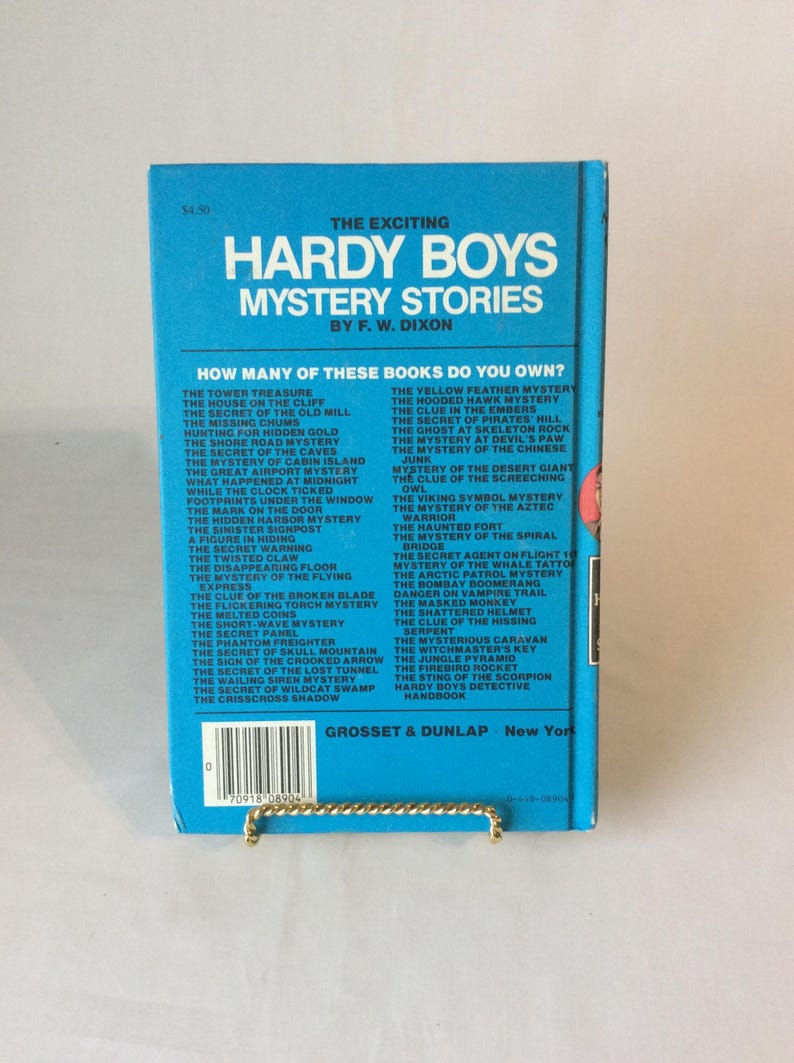 1962 the Hardy Boys the Missing Chums Volume 4 Franklin W. Dixon - Etsy