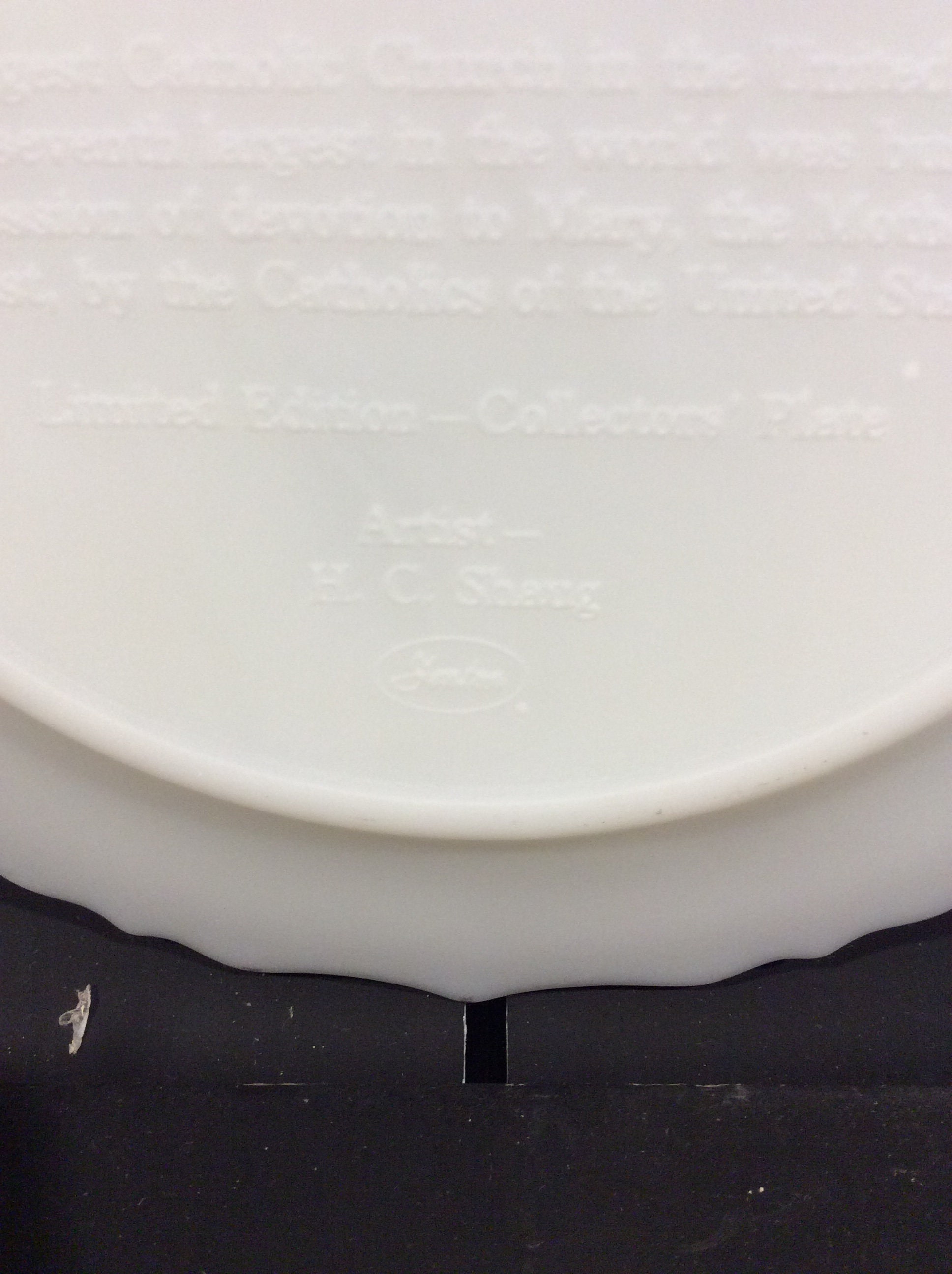 Fenton White Satin National Shrine of the Immaculate Conception Limited ...