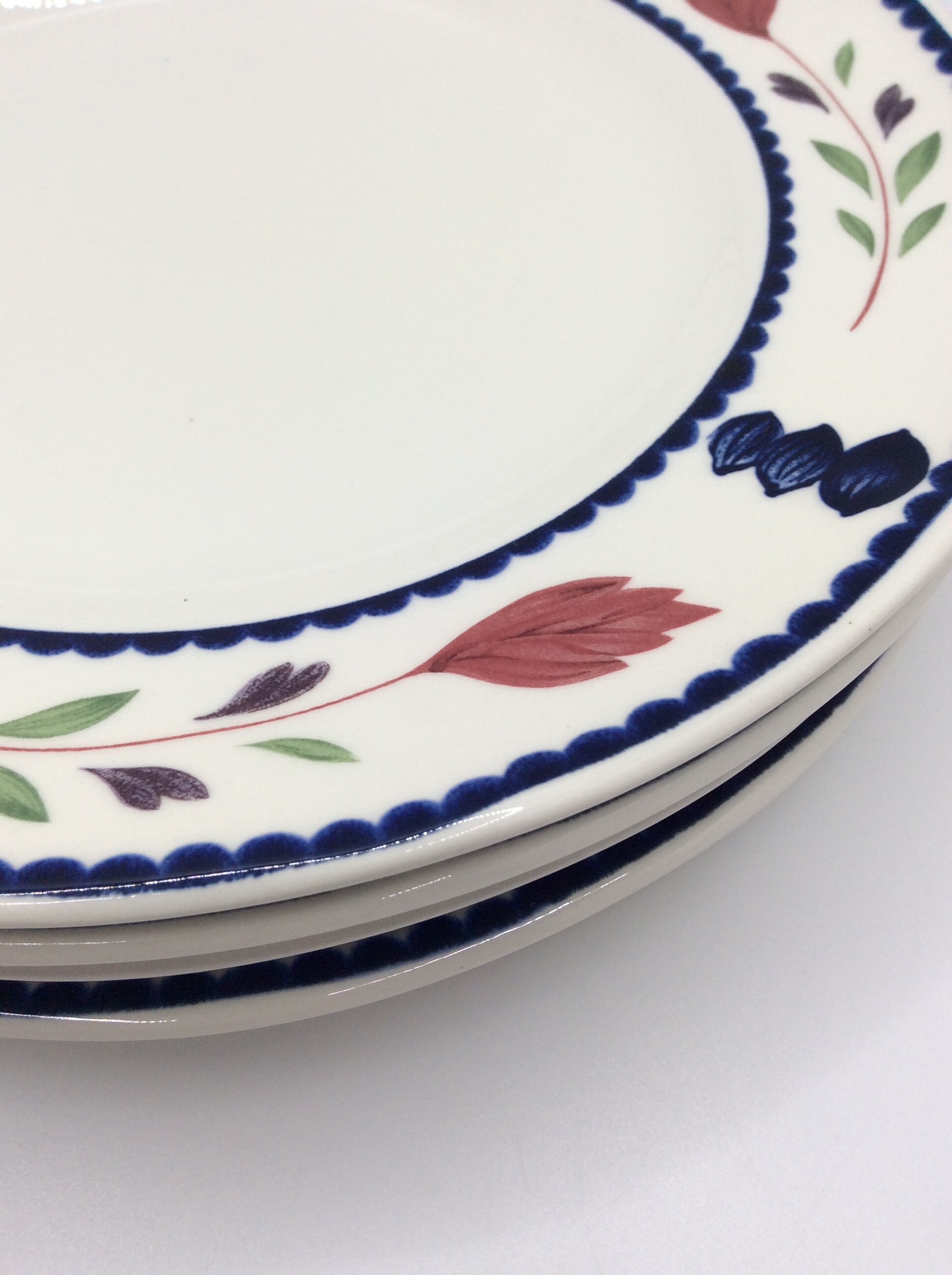 LANCASTER Salad Plates Adams China Set of 4 Made in England Replacement ...