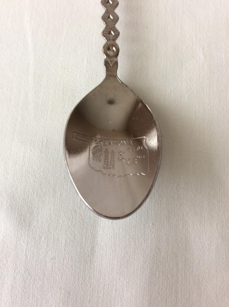 Will Rogers Memorial Souvenir Spoon Oklahoma Vintagefindsfound Made in ...