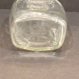 Anchor Hocking Log Cabin Syrup Bottles Bicentennial Series Set of 2 ...