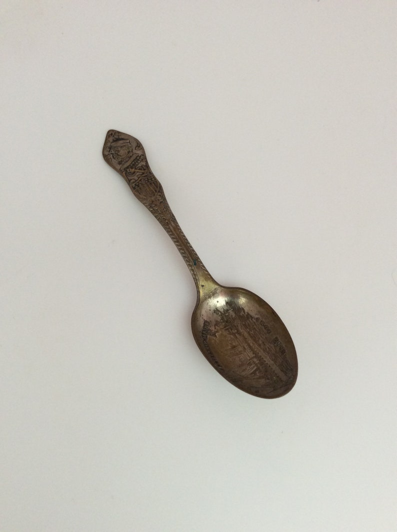 US Battleship Maine & Captain Sigsbee Souvenir/collectible Spoon From ...