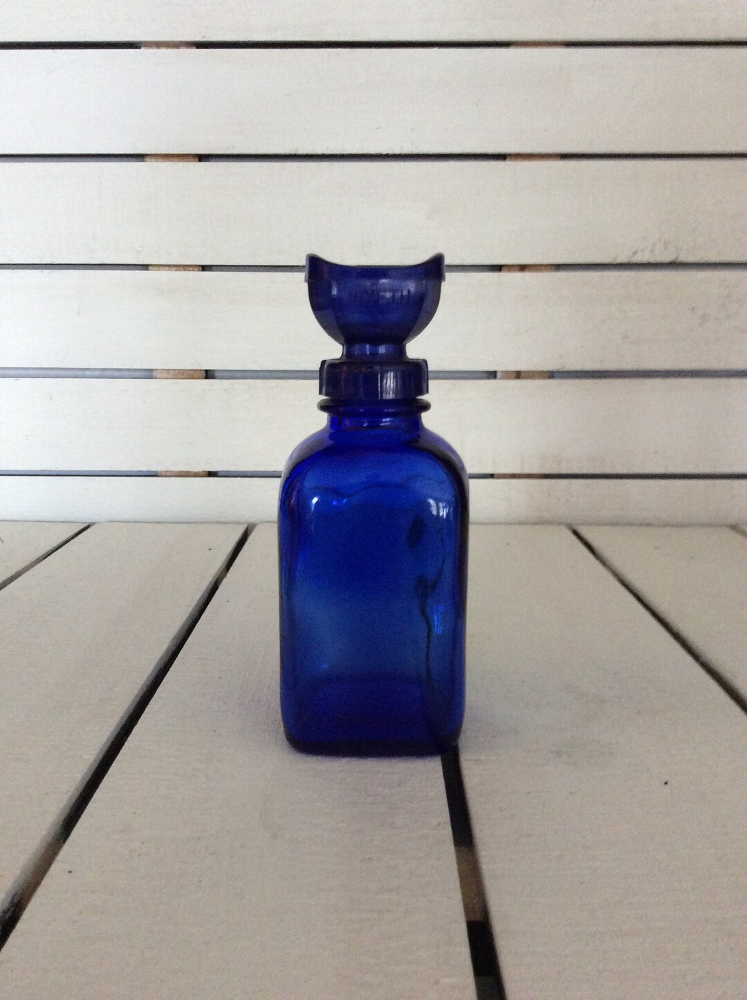 Vintage Cobalt Blue Wyeth Collyrium Soothing Eye Lotion Bottle - Etsy
