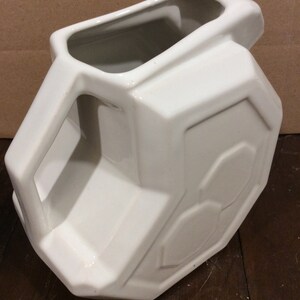 Alamo Pottery White Geometric Pitcher 759 Made in USA Replacement ...