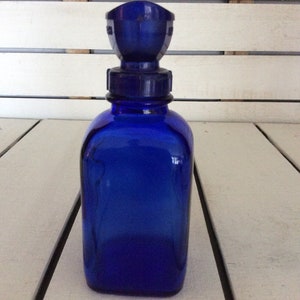 Vintage Cobalt Blue Wyeth Collyrium Soothing Eye Lotion Bottle | Etsy