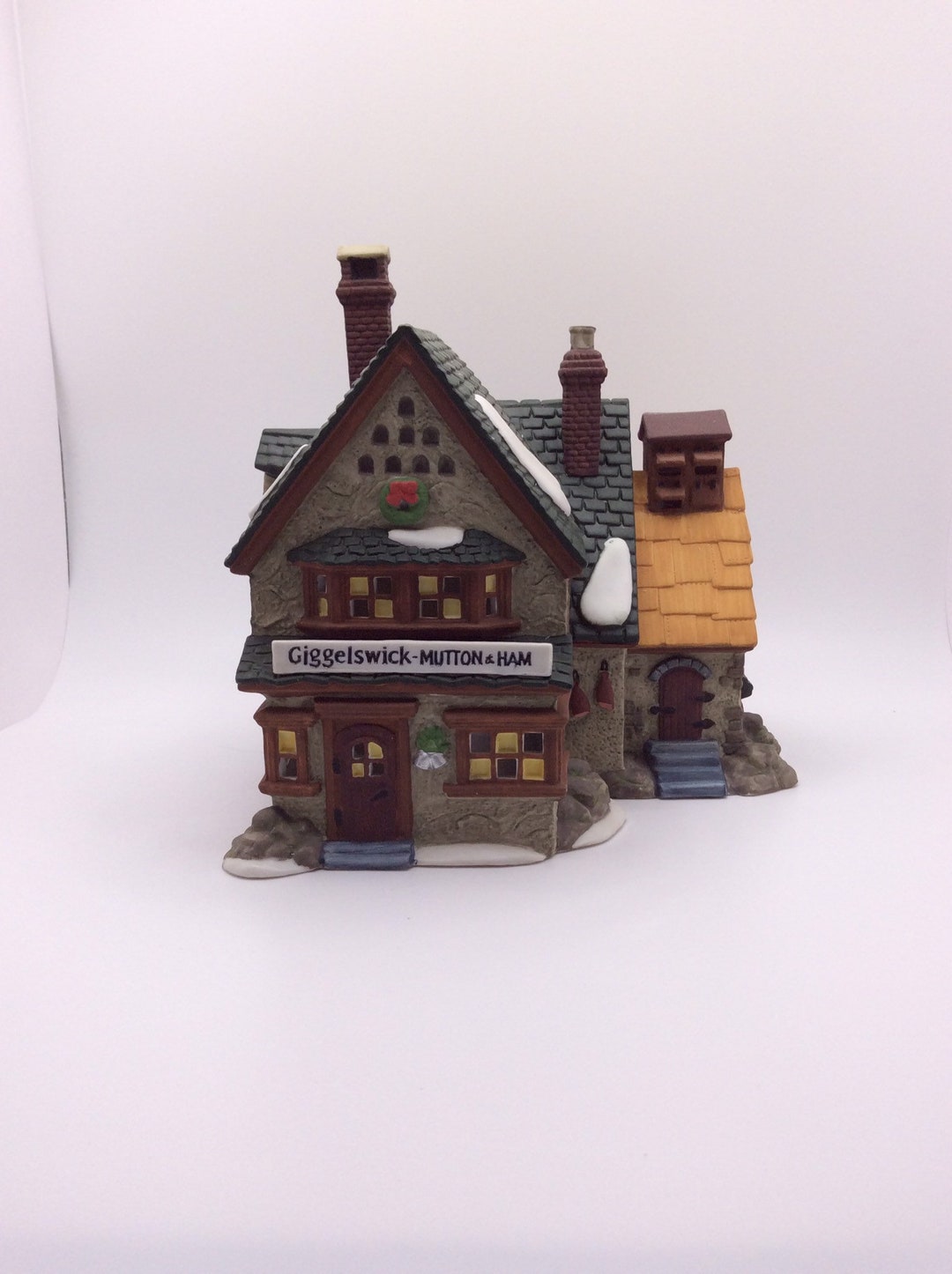Department 56 the Dickens' Village Series GIGGELSWICK MUTTON & HAM 56. ...