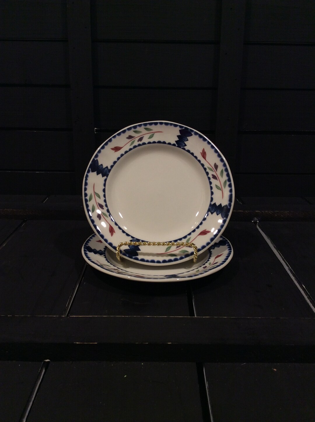 Lancaster Pattern by Adams Bread & Butter Plates Set of 2 Made in ...