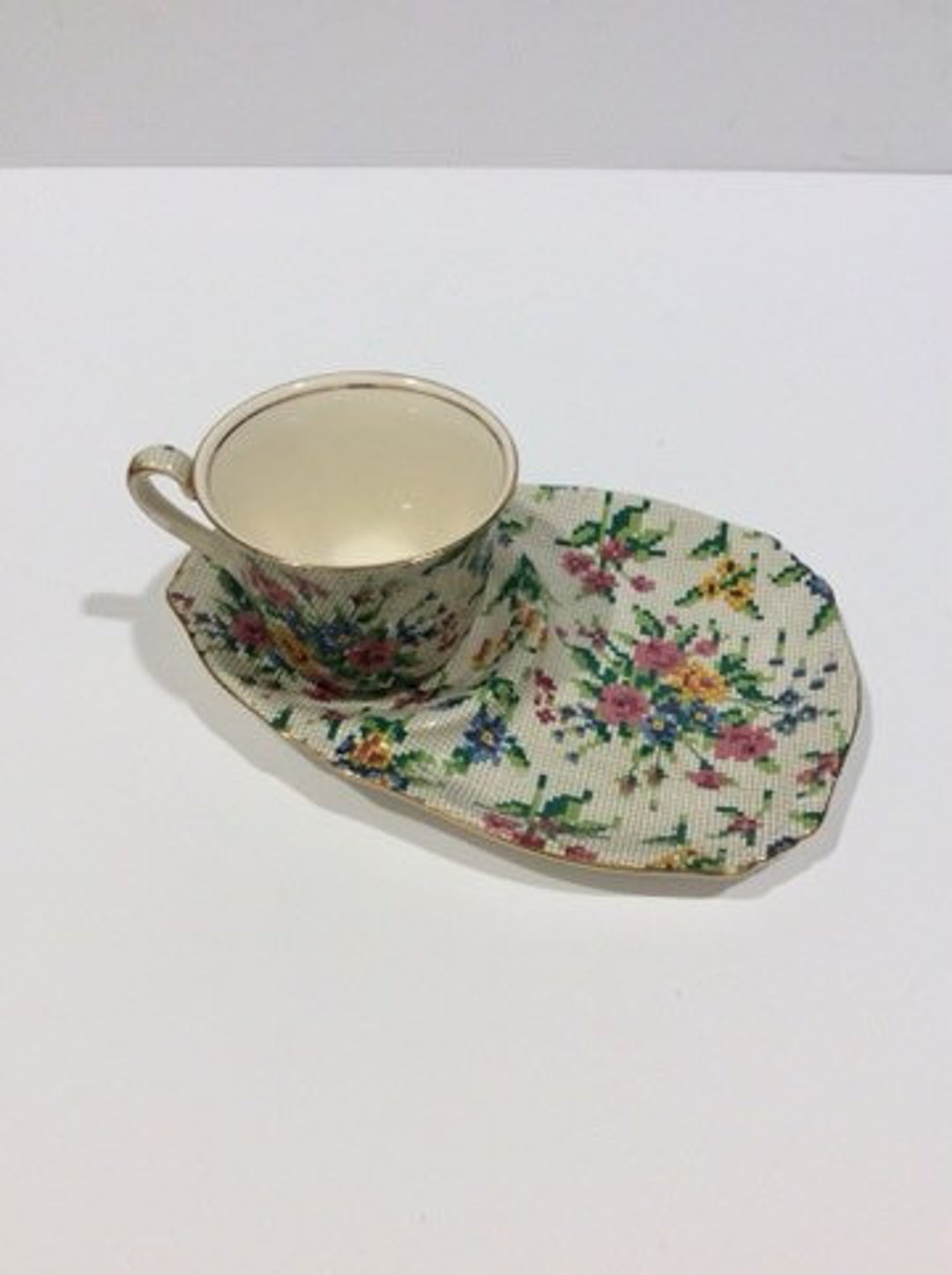 Royal Winton Queen Anne Chintz Tennis Set Made in England Replacements ...