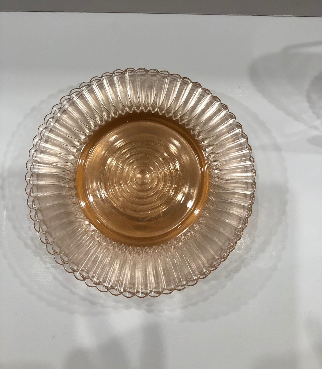 Macbeth-evans Petalware Pink 6 1/2" Dessert Plates Set of 4 ...