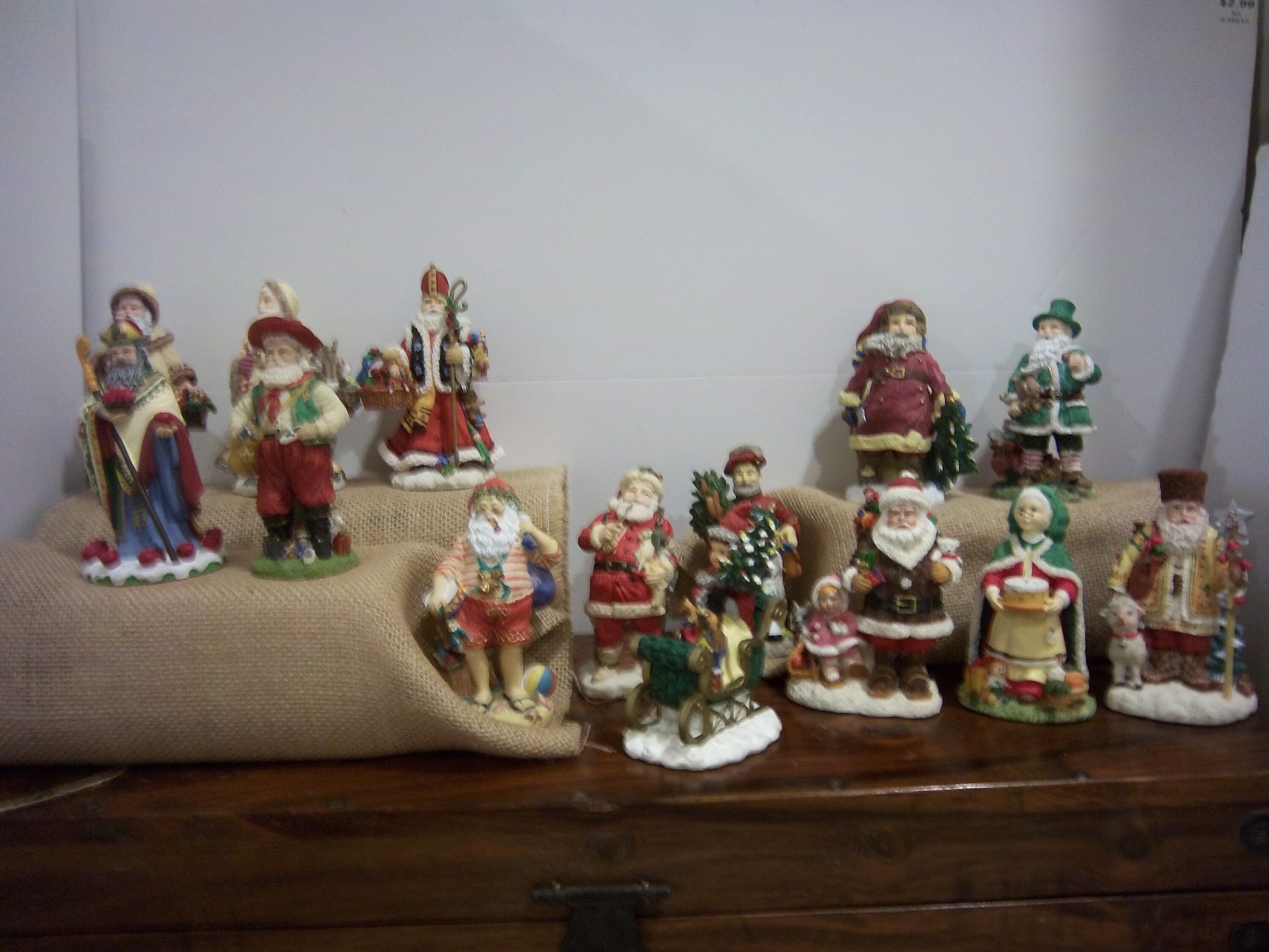 Vintage International Santa Claus Collection Christmas Around | Etsy