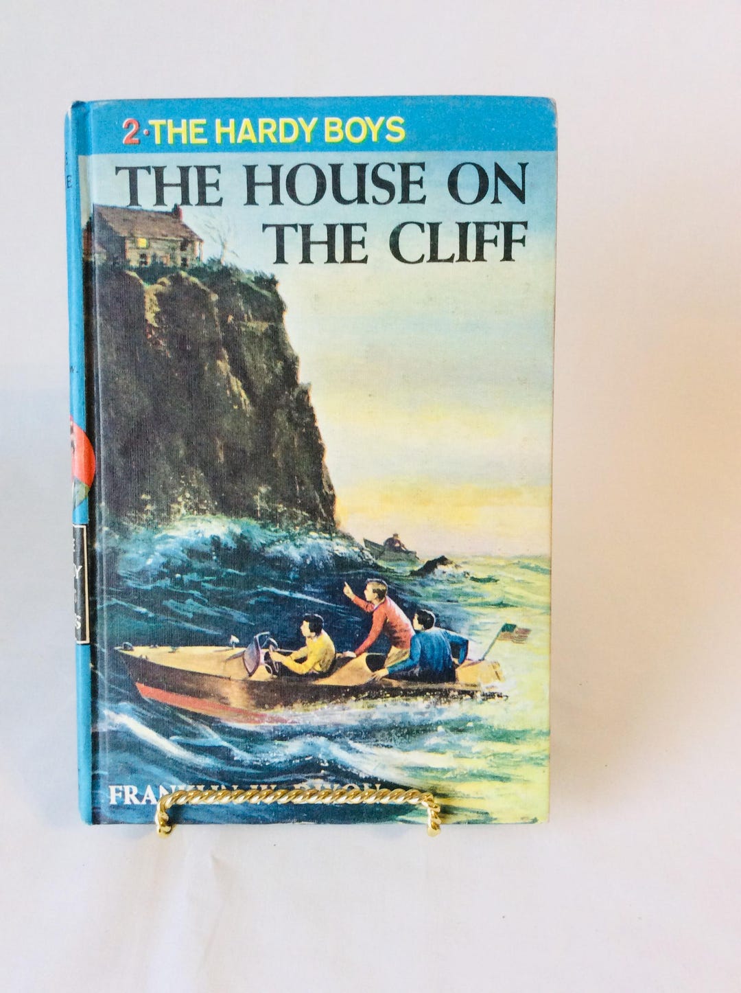 1959 the Hardy Boys the House on the Cliff Volume 2 Franklin W. Dixon ...