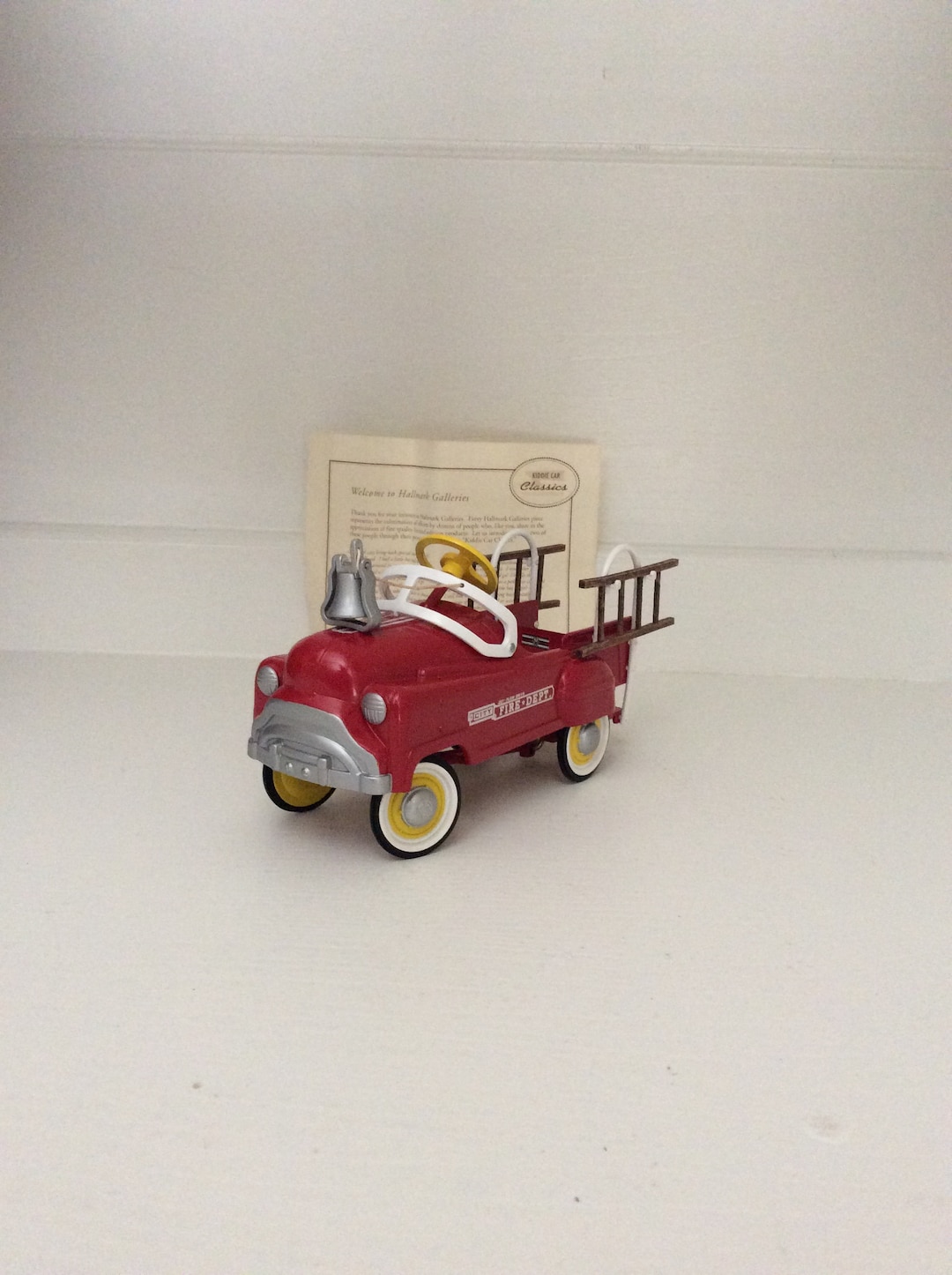Kiddie Car Classics Murray Fire Truck Limited Edition QHG9001 Hallmark ...
