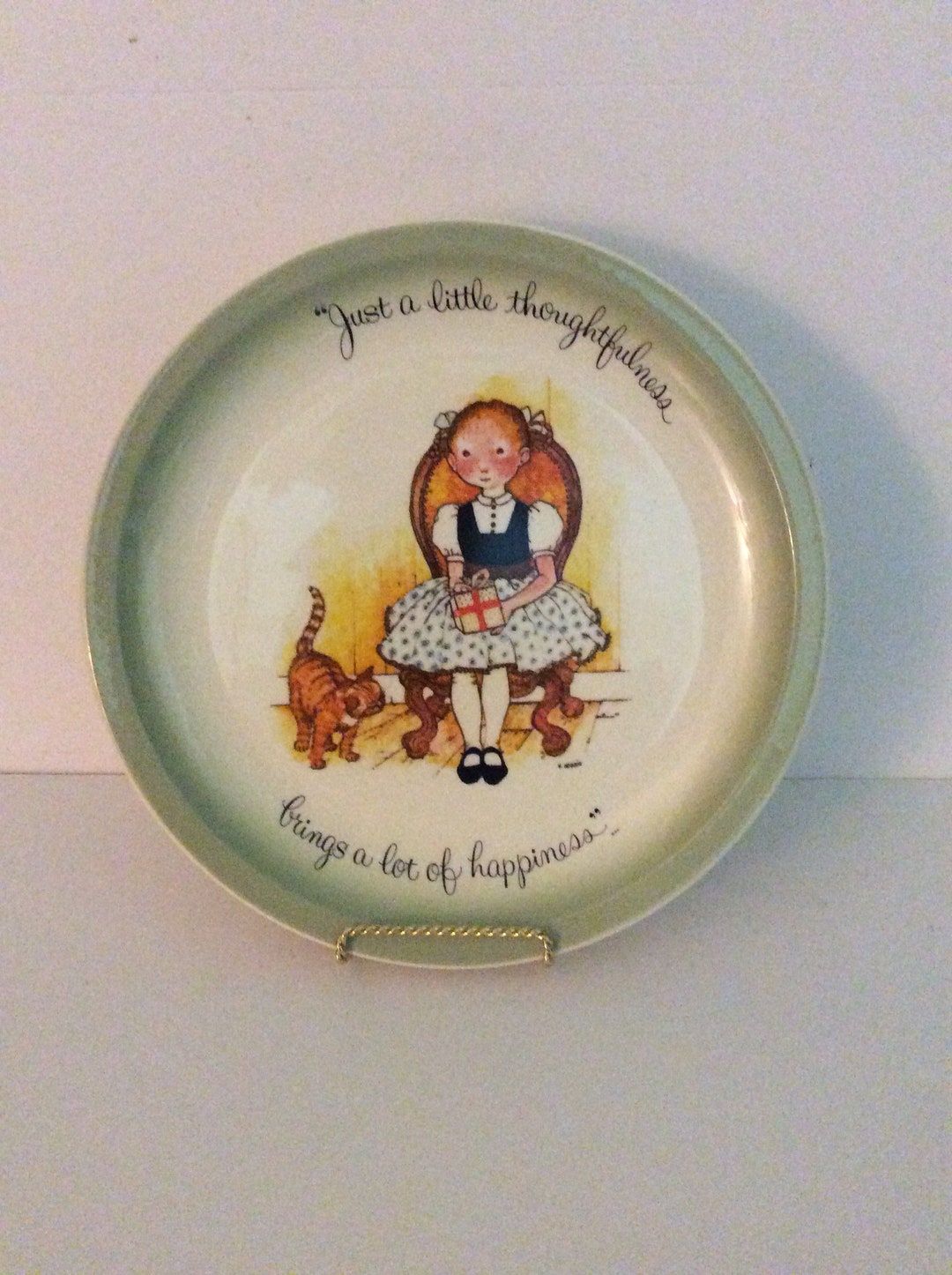 Vintage Holly Hobbie Collectors Edition Plate By American Greetings