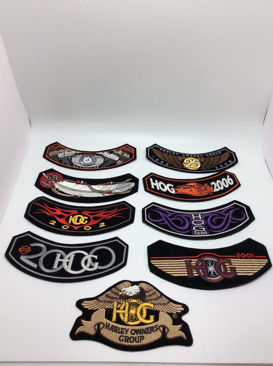 Harley Owners Group Annual HOG Sew on Patch Harley-davidson Motorcycle ...