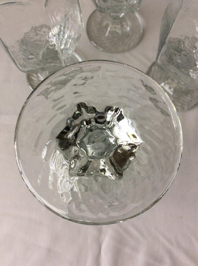 Libbey Glass Company Chivalry Clear 12 Oz. Beer Glass Set of 4 Made in ...