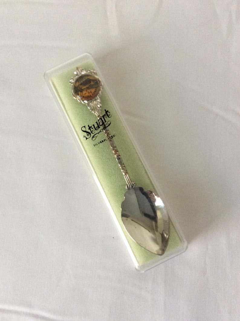 Stuart Silverplated Souvenir Spoon Aloha Hawaii Made in Australia ...