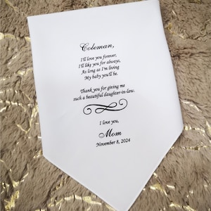 Custom Gift to Son, Gift From Mom, Gift From Parents, Printed ...