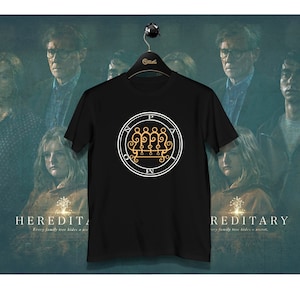 Hereditary King Paimon Occult Satanic Symbol Cult Horror Movie T-shirt ...