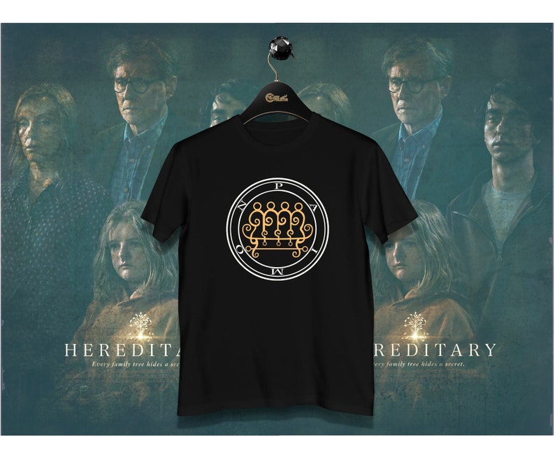 Hereditary King Paimon Occult Satanic Symbol Cult Horror Movie T-shirt ...