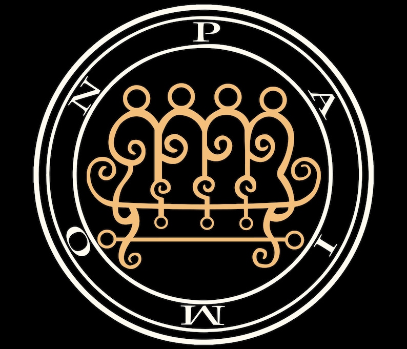 Hereditary King Paimon Occult Satanic Symbol Cult Horror Movie T-shirt ...