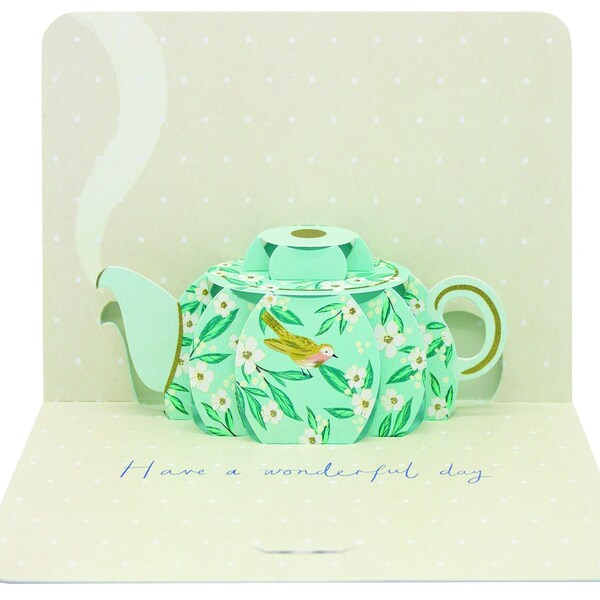 Teapot Card - Etsy