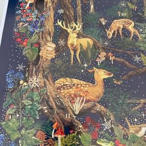 Enchanted Forest Christmas Advent Calendar Large With Envelope FREE UK ...