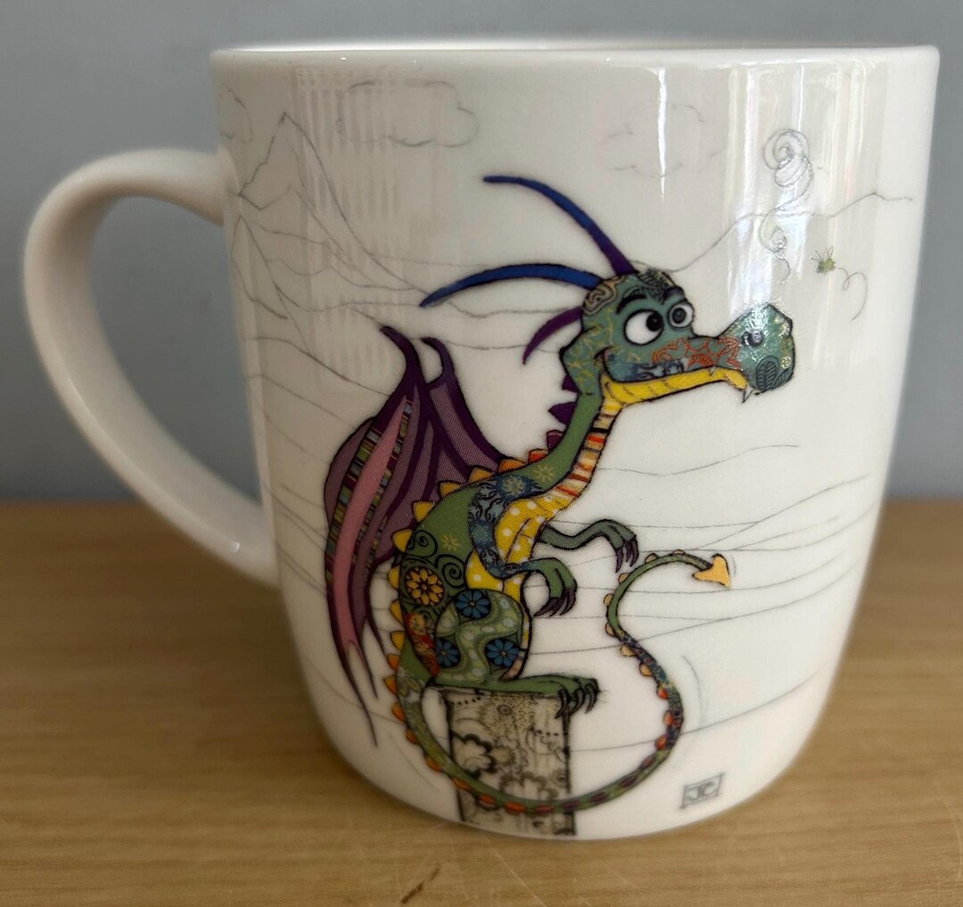 Bug Art Duncan Dragon Mug Boxed Dining Decor FREE UK Postage - Etsy
