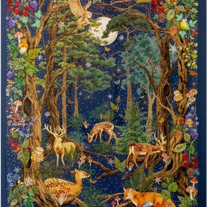 Enchanted Forest Christmas Advent Calendar Large With Envelope FREE UK ...