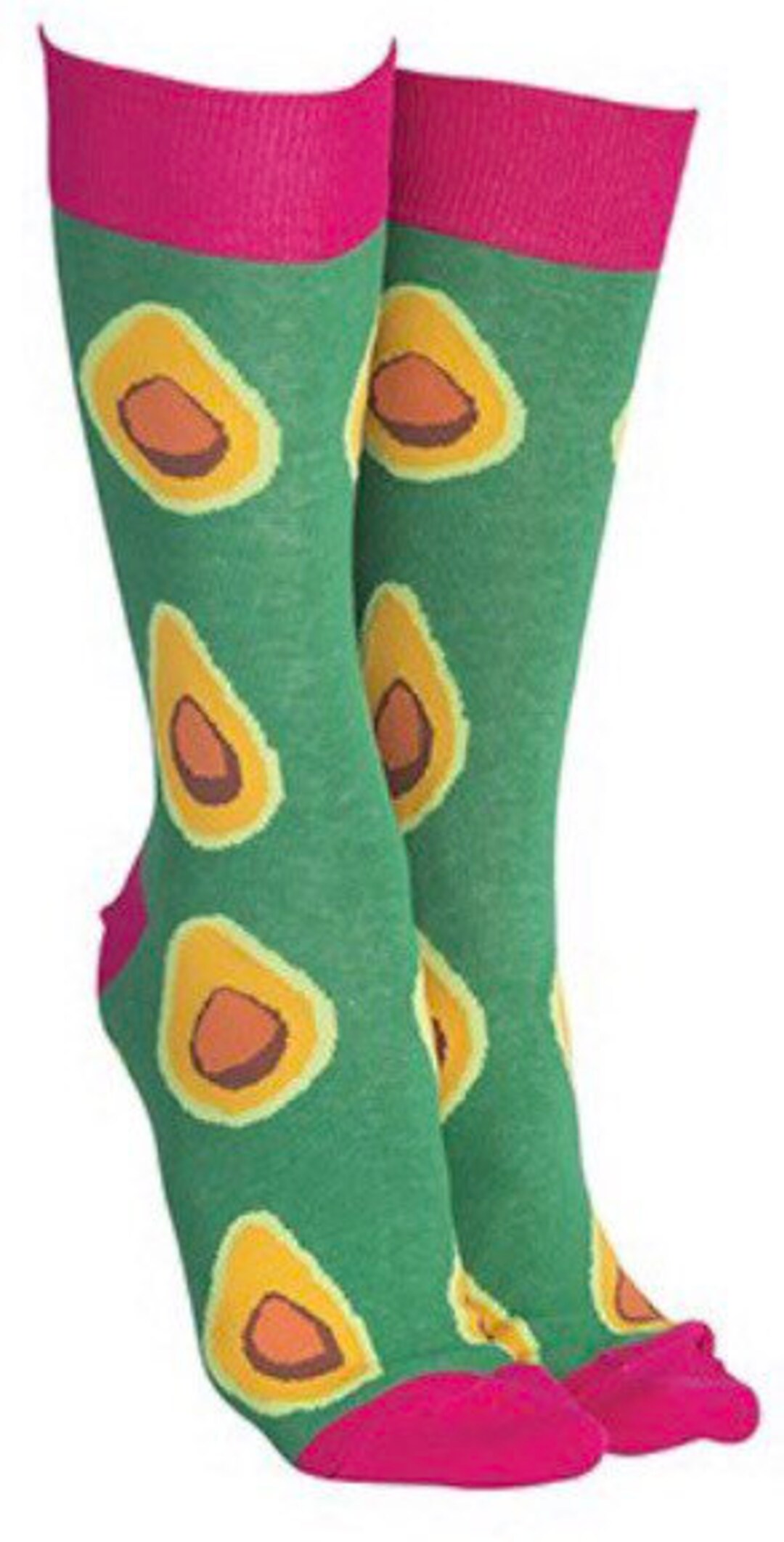 Avacado SOCK SOCIETY Green Ankle Socks Adult One Size Fit All - Etsy