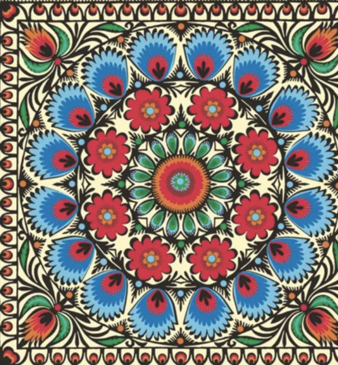 5 Paper Party Napkins Traditional Polish Cutout Pack of 5 3 Ply Tissue ...