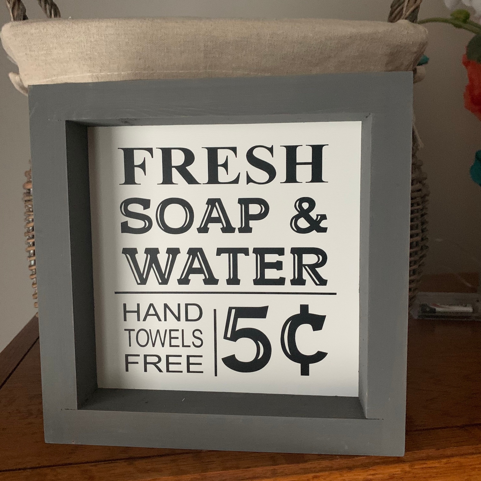 Bathroom Sign Farmhouse Bathroom Decor Bathroom Wall Decor - Etsy