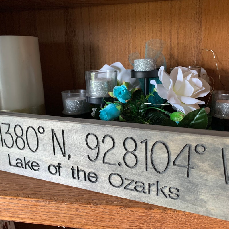Latitude Longitude Sign - Etsy