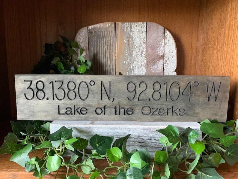 Longitude Latitude Sign, Coordinates Sign, GPS Coordinates Routed Sign ...