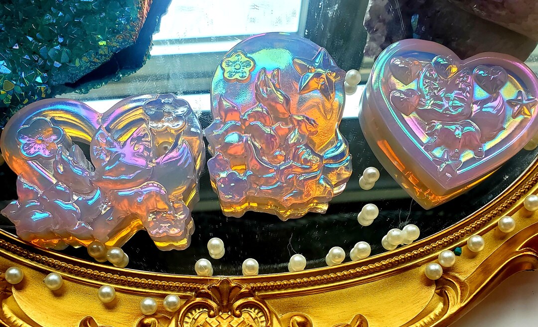 Kitsune Crystal, Angel Aura Opalite Crystal, Kitsune,crystal - Etsy