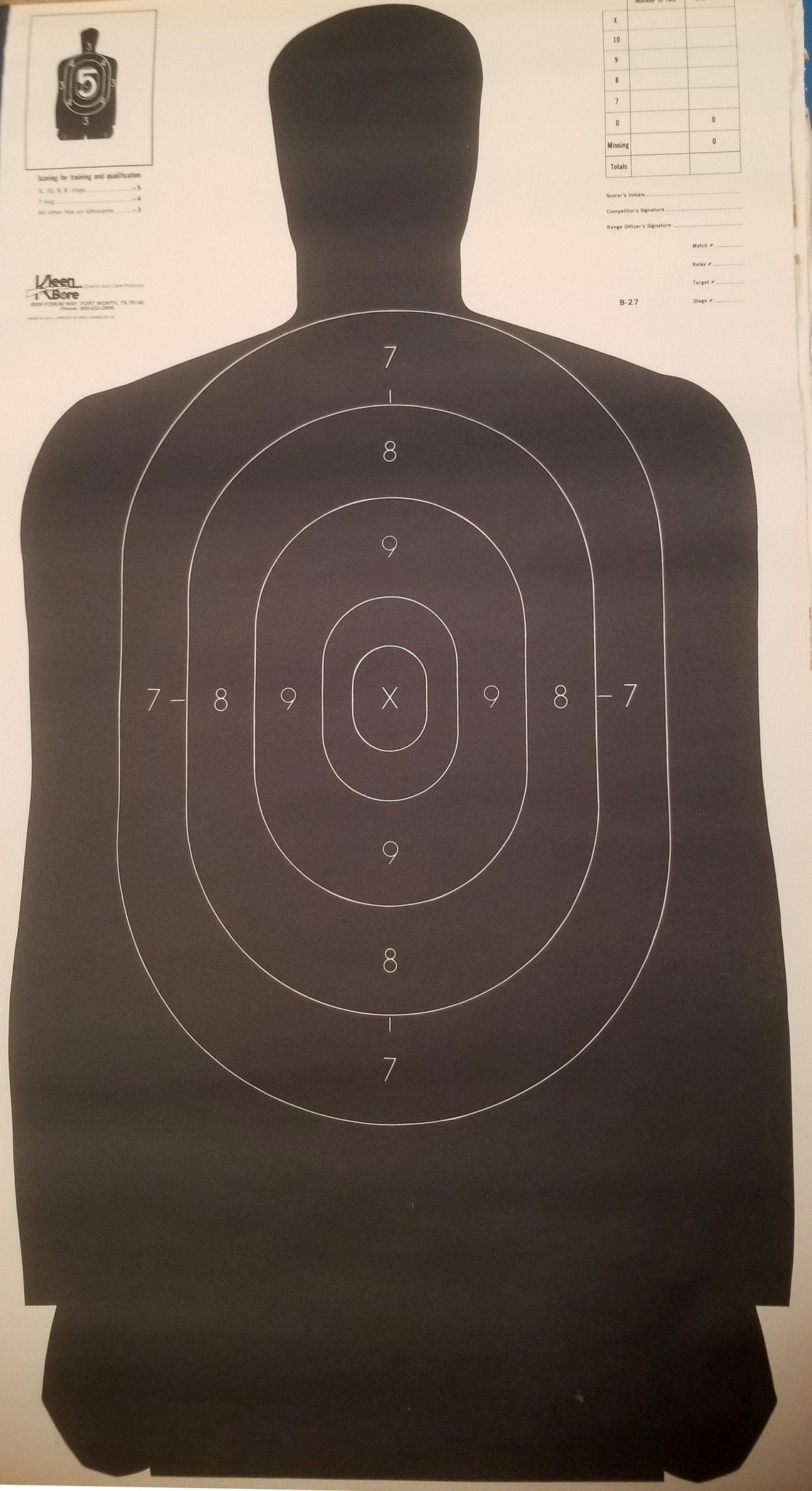 Vintage Original Shooting Target Mis Century From a Defunct - Etsy